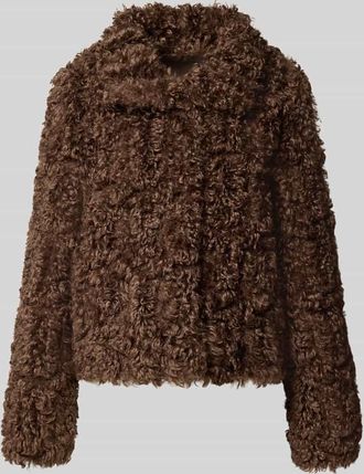 White Label Regular Fit Jacke aus Teddyfell
