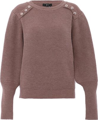 Faina Strickpullover Damen Beige