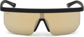 Web Eyewear unisex, Accessoires, Jaune, Taille: ONE Size Plastic Frame Lunettes de soleil