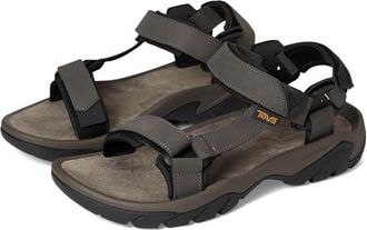 Teva Homme Terra FI 5 Universal Leather Sandale de Sport, Gris, 44.5 EU