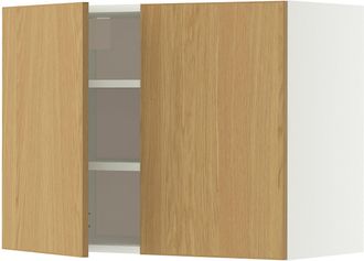 IKEA METOD Wandschrank mit B&ouml;den und 2 T&uuml;ren