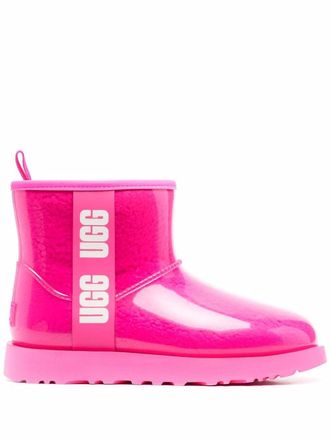 UGG bottines Classic Clear Mini - Rose