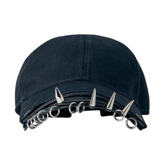 Innerraum unisex, Accessoires, Noir, Taille: ONE Size Casquette de baseball clout&eacute;e