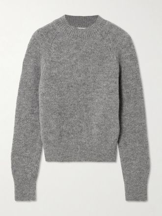 Dries Van Noten Pullover Aus Einer Alpakawollmischung - Grau