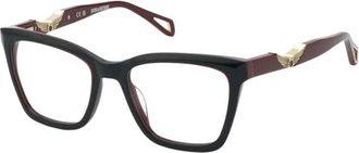 Zadig&Voltaire Femme, Accessoires, Rouge, Taille: 52 MM Vzv476 Eyeglasses