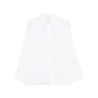 Eleventy Floral Shirt - - Blouses & Shirts - Damen - Wei&szlig; - S