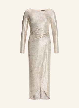 Swing Swing Abendkleid In Wickeloptik gold