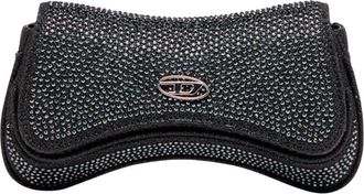 Diesel Femme, Sacs, Noir, Taille: ONE Size Play-Mini Crossbody Bag