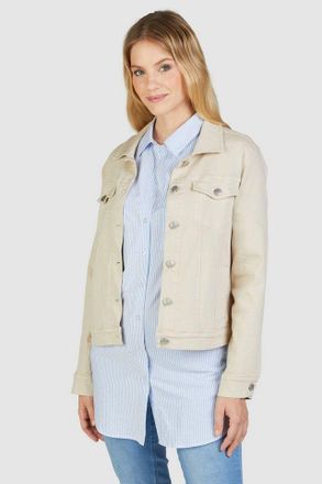 Navigazione Jeansjacke mit Kragen
