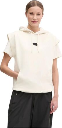The North Face Sweat &agrave; capuche d&eacute;contract&eacute; - Femme - Sport - Beige - Taille: 36 FR