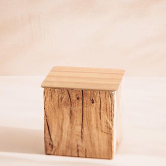 BESPORTBLE Holzsitz Ersatz f&uuml;r Quadratischen Hocker 33X25cm Stabiler Massivholz Ersatzsitz f&uuml;r Bar und Esszimmerhocker Quadratische Sitzfl&auml;che f&uuml;r Haushalt und G