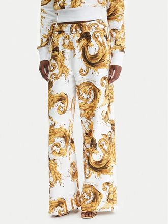 Versace Jeans Couture Jogginghose 80HAA320 FS196 Wei&szlig; Regular Fit