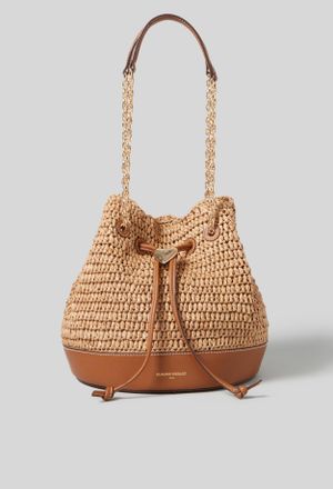Claudie Pierlot Sac seau panier tress&eacute;