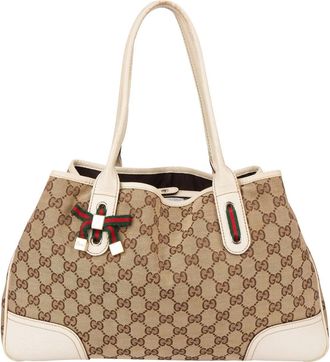 Gucci Crossbody Bags - Gucci GG Monogram Princy Handbag - Gr. unisize - in Braun - für Damen