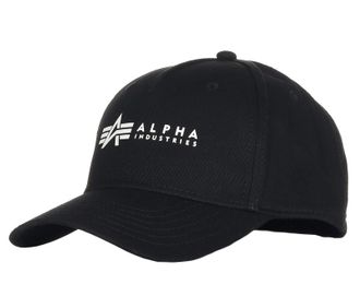 Alpha Industries Alpha Industries Herren Cap Unisex Hut, Schwarz, Einheitsgröße EU