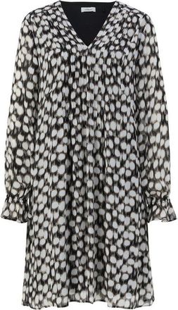 s.Oliver Minikleid Kleid Chiffonkleid mit V-Ausschnitt