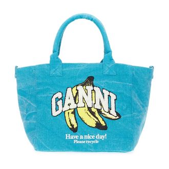 Ganni Damen, Taschen, Blau, ONE SIZEGr&ouml;&szlig;e