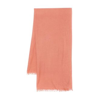 Faliero Sarti Femme, Accessoires, Rose, Taille: ONE Size &Eacute;charpe Rose Laine Soie