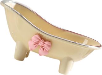 Milisten Seifenhalter und Seifenschale aus Strapazierf&auml;higem ABS mit Ablauf Cremefarben f&uuml;r Bad und K&uuml;che Bohrfreie Befestigung Funktional und Dekorativ