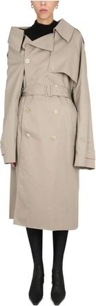 Balenciaga Damen, M&auml;ntel, Beige, SGr&ouml;&szlig;e
