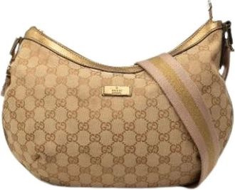 Gucci Sac bandouli&egrave;re Pre-owned - Femme - Pre-owned - Beige - Taille: ONE Size