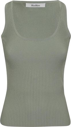 Max Mara Ghiro Top - - Tops - Damen - Gr&uuml;n - L