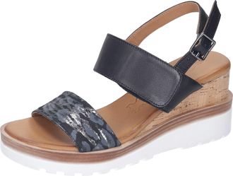 Piazza Damen 910074-01 Sandale mit Absatz, Schwarz, 39 EU