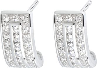 Edenly Ohrringe Sternbilder - Himmelszeichen - Weißgold und Diamanten