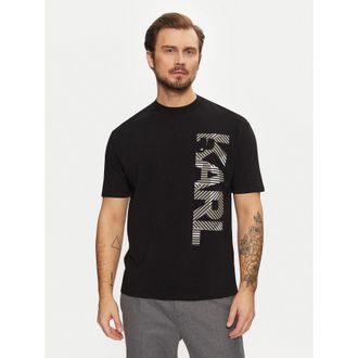 Karl Lagerfeld T-Shirt 755198 551221 Schwarz Regular Fit