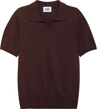 Alpha Industries Homme, Tops, Brun, Taille: M P26 Polo