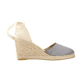 Clara Duran Femme, Chaussures, Gris, Taille: 41 EU Sandales Compens&eacute;es &Eacute;l&eacute;gantes