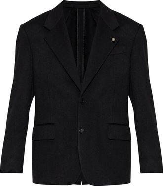 Versace Kaschmirjacke - - Suits - Herren - Schwarzk - XL