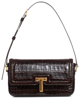 Tom Ford sac porté épaule Wallis en cuir - Marron