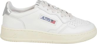 Autry Femme, Chaussures, Blanc, Taille: 37 EU Medalist Low Baskets