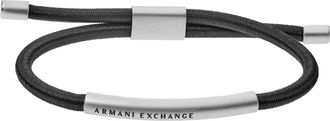 A|X Armani Exchange Armband Für Männer, L 40mm X B 5mm X H 5mm Silber Edelstahlarmband, AXG0041040