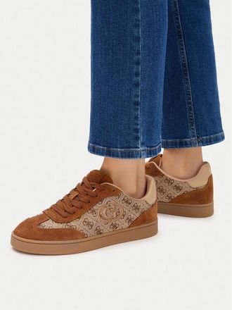 Guess Sneakers FLTJAC LEA12 Braun