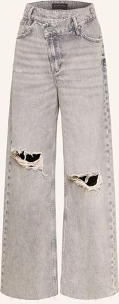 AllSaints Allsaints Wide Leg Jeans Aki grau
