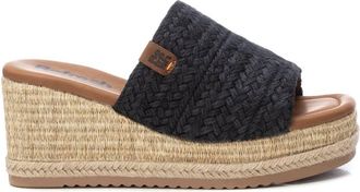 Refresh Sandalen Damen Schwarz - Bequeme und vielseitige Schuhe - Casual Mode - Modell 17175303 (Größe 41)