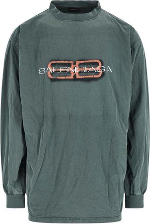 Balenciaga Sweatshirt - Gr&uuml;n