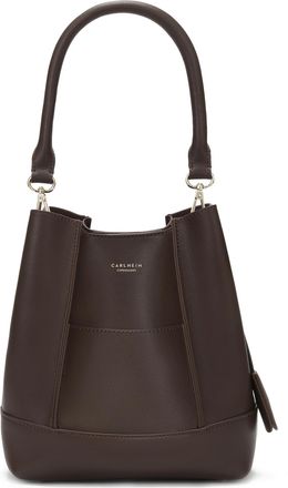 Carlheim Gotland Genuine Leather collection, Adaline Genuine Leather Handbag (Brown)