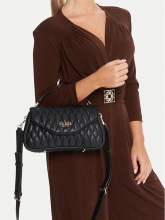 Guess Handtasche Valla HWQG81 22200 Schwarz