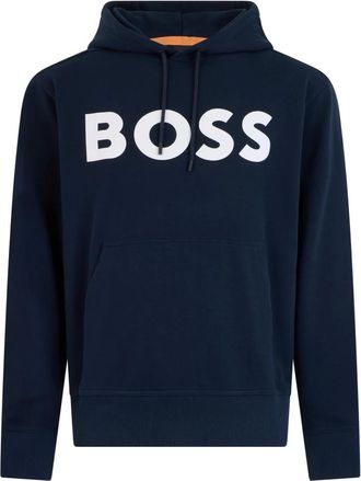 HUGO BOSS Homme, Sweatshirts et sweats &agrave; capuche, Bleu, Taille: S Sweat &agrave; capuche en coton