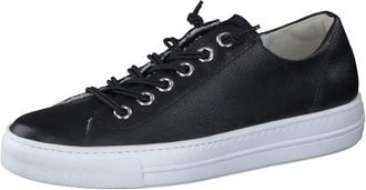 Paul Green Femme Chaussures à Lacets, Dame Chaussures Confortables,Semelle intérieure Amovible,Chaussure Basse Confort,Schwarz (Black/White),37 EU / 4 UK