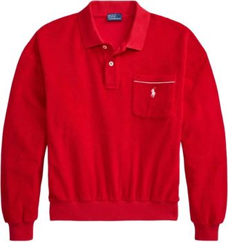Ralph Lauren Femme, Pulls, Rouge, Taille: 36 FR Sweater