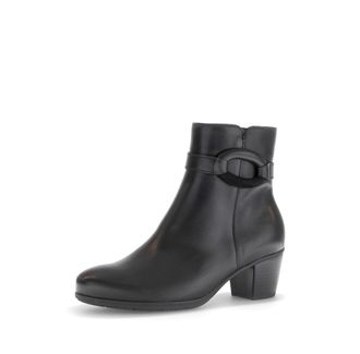 Gabor Damen Chelsea Boots, Frauen Stiefeletten,Best Fitting,Schlupfstiefel,flach,Stiefel,Bootee,Booties,halbstiefel,schwarz,38.5 EU / 5.5 UK