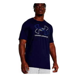 Under Armour Homme, Tops, Bleu, Taille: M Foundation T-shirt