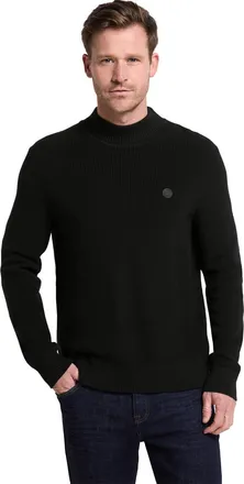 Street One Men Herren Pullover mit Stehkragen