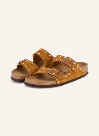 Birkenstock Pantoletten Arizona Rivet Mit Nieten beige