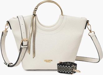 Lollipops Petit sac shopper ivoire Sefa