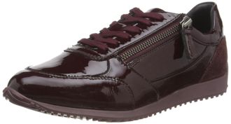 Geox Damen D CALITHE A Sneaker, Wine, 36 EU